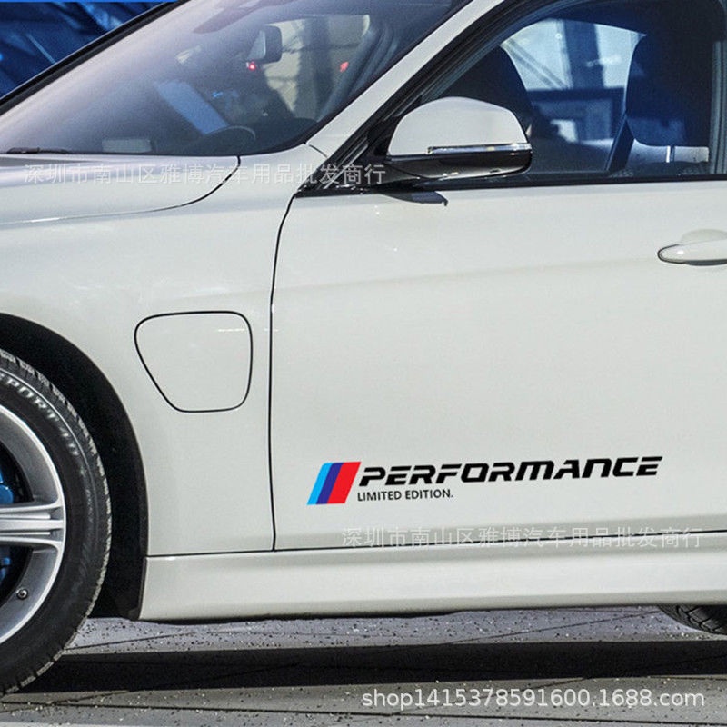 Bộ 2 tem (decal) PERFORMANCE Limited Edtion loại 3 lớp chữ nổi cao cấp ...