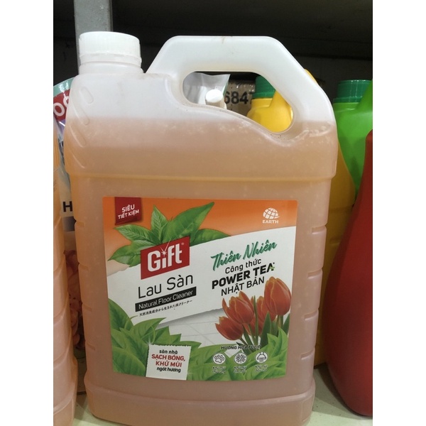 Nước lau sàn Gift hương hoa tulip 3,8kg | Shopee Việt Nam