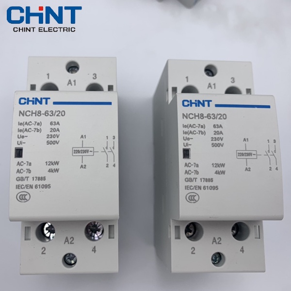 Khởi động từ 1 pha 220V ( Contacter) CHINT NCH8 25A 40A 63A -Hàng chuẩn CHINT | Shopee Việt Nam