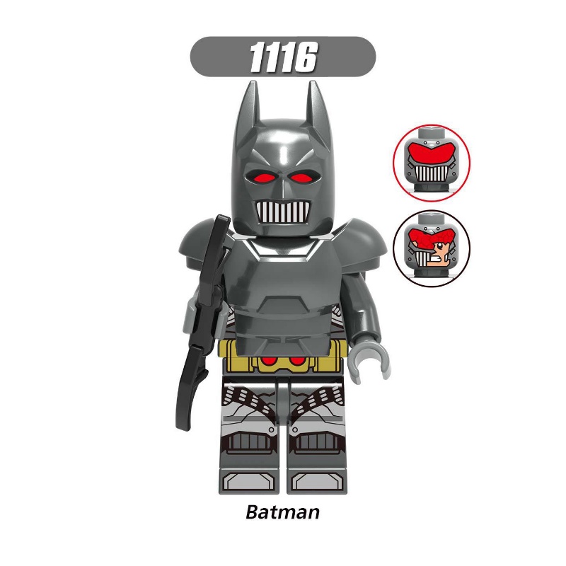 Batman Minifigures Đồ Chơi Quà Tặng Khối Xây Dựng Batman Bọc Thép ...