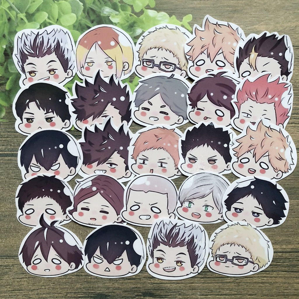 Sticker Haikyuu nhiều mẫu | Shopee Việt Nam
