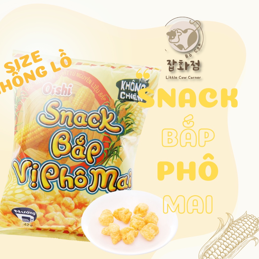 Bánh Snack Bim Bim Oishi Bắp Vị Phô Mai 68g siêu to khổng lồ | Shopee ...