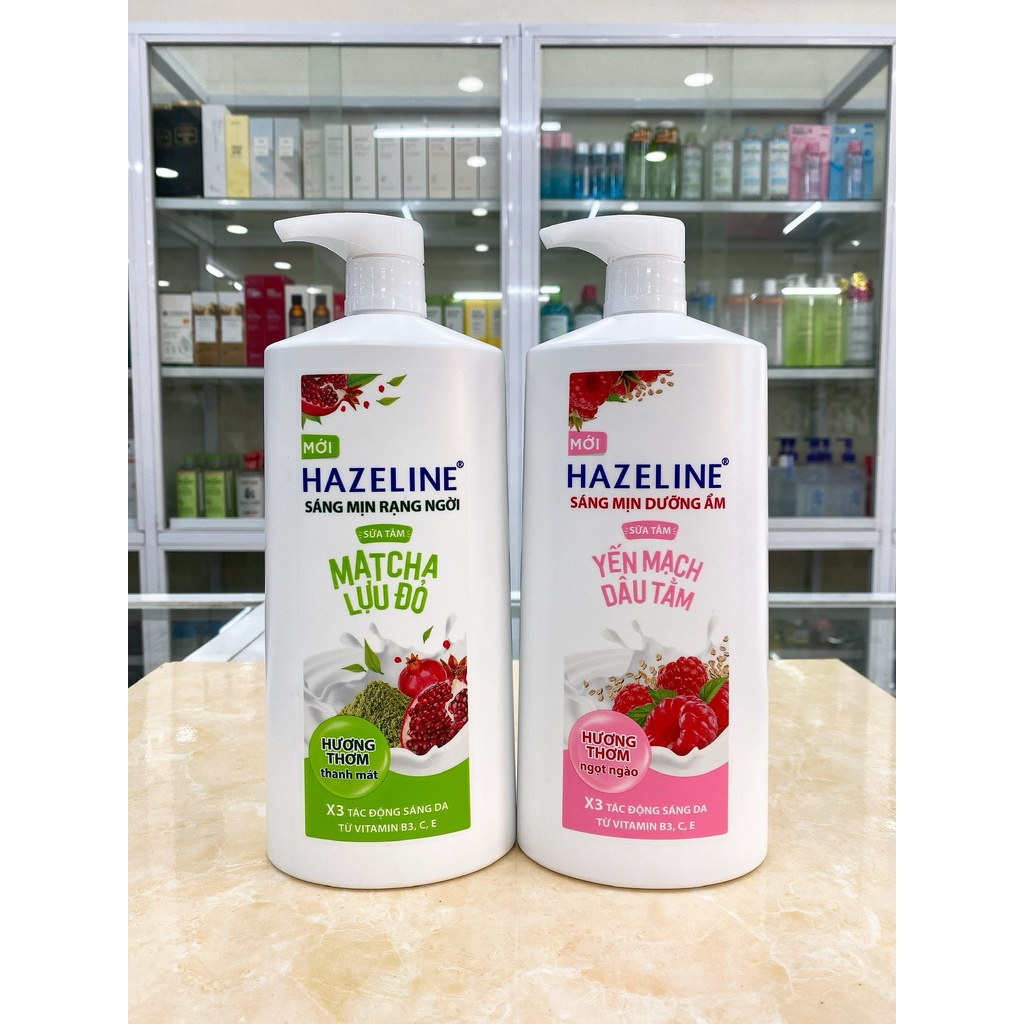 Sữa Tắm Dưỡng Thể Thiên Nhiên Trắng Sáng Da Hazeline 800g Chính Hãng ...