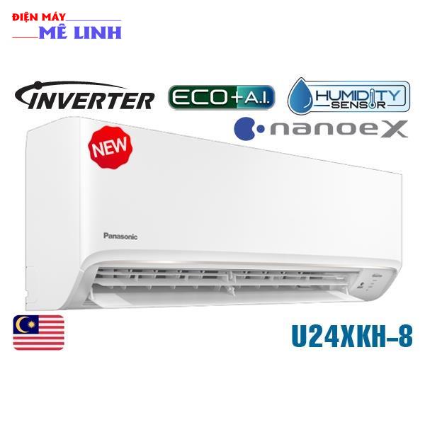 Điều hòa Panasonic 24000BTU 1 chiều inverter CS/CU-U24XKH-8 (Lắp đặt trọn gói KV Hà Nội ...