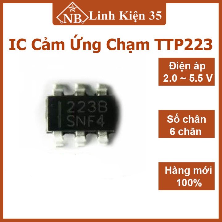 IC cảm ứng chạm TTP223 | Shopee Việt Nam