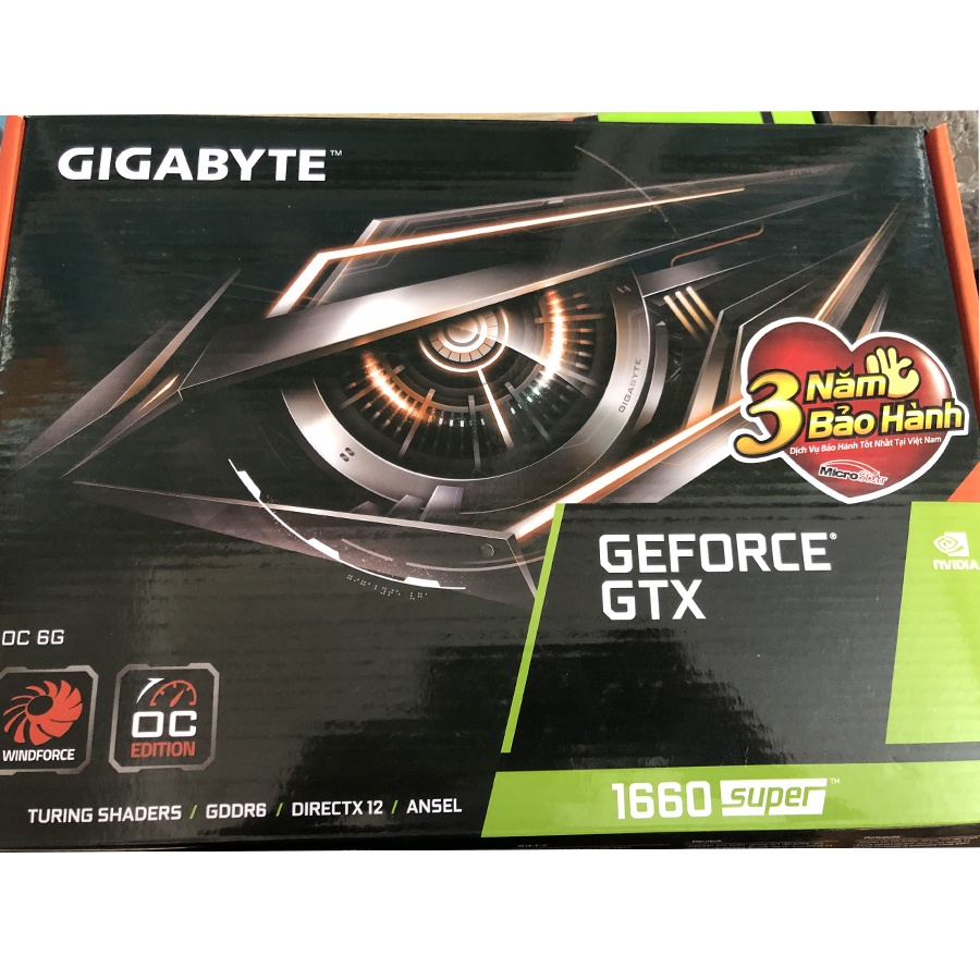 Card Màn Hình GTX 1660 Super 6G VGA 1660s Chính Hãng - 2ND Còn Bảo Hành ...