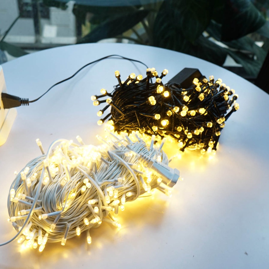 Dây Đèn LED Trang Trí 50m, 40m, 20m Đèn LED Kim Cương trang trí, Cuốn ...