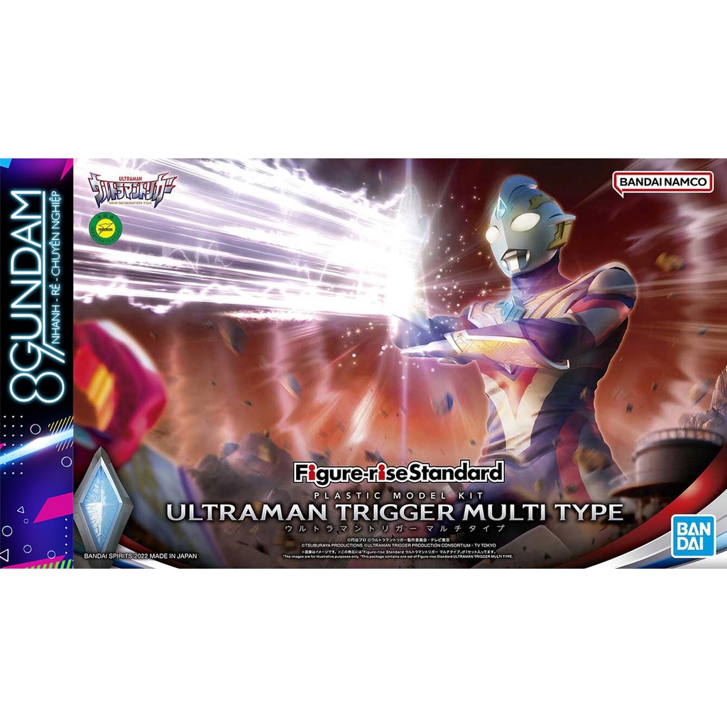 Mô Hình Lắp Ráp Figure-rise Standard Ultraman Trigger Multi Type ...