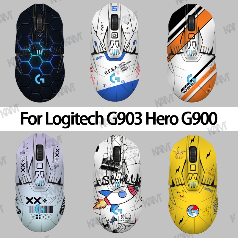 Kam For Logitech G903 Hero G900 mouse skin miếng dán chống mồ hôi đàn hồi phim hoạt hình chống ...