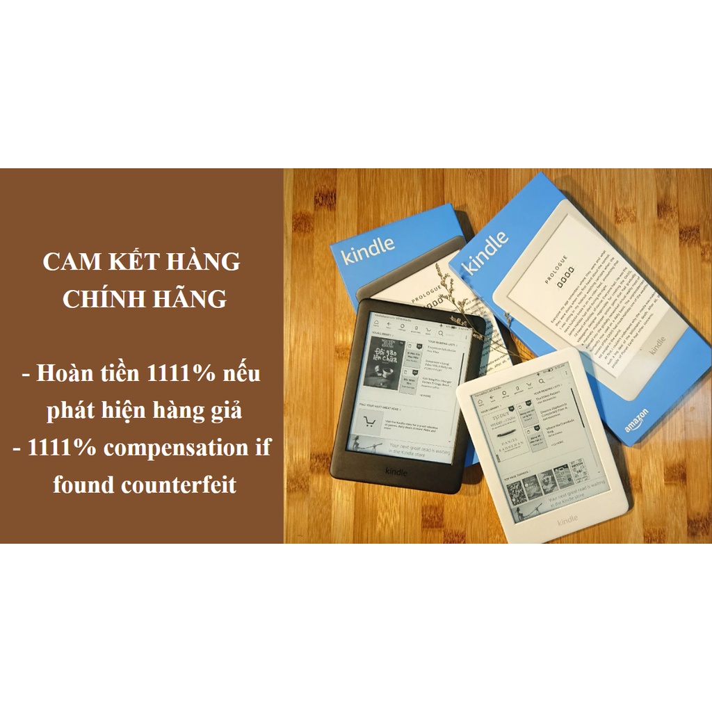[anv] thanh lý Máy đọc sách Kindle Basic 2019 (10th) - All new kindle ...