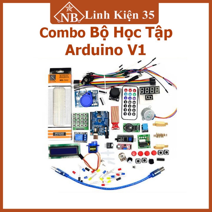 Combo bộ kit học tập Arduino V1 (BH: 6tháng) | Shopee Việt Nam