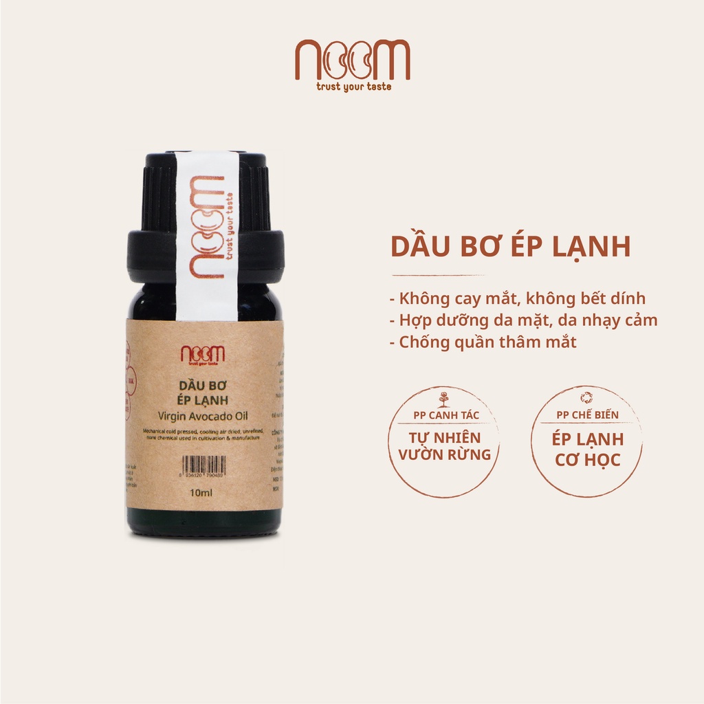Dầu Bơ Ép Lạnh Nguyên Chất Virgin Avocado Oil Noom - NoomFood | Shopee ...