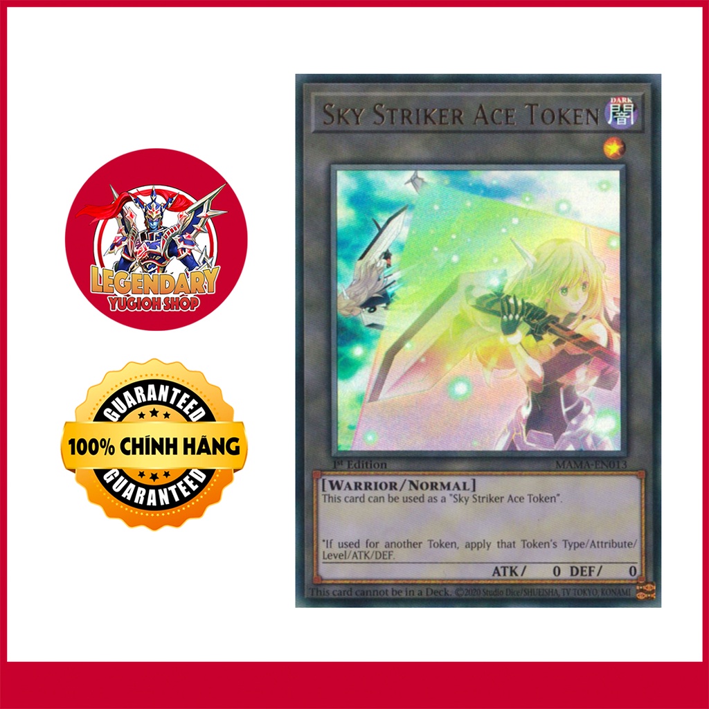 [EN-JP][Thẻ Bài Yugioh Chính Hãng] Sky Striker Ace Token | Shopee Việt Nam