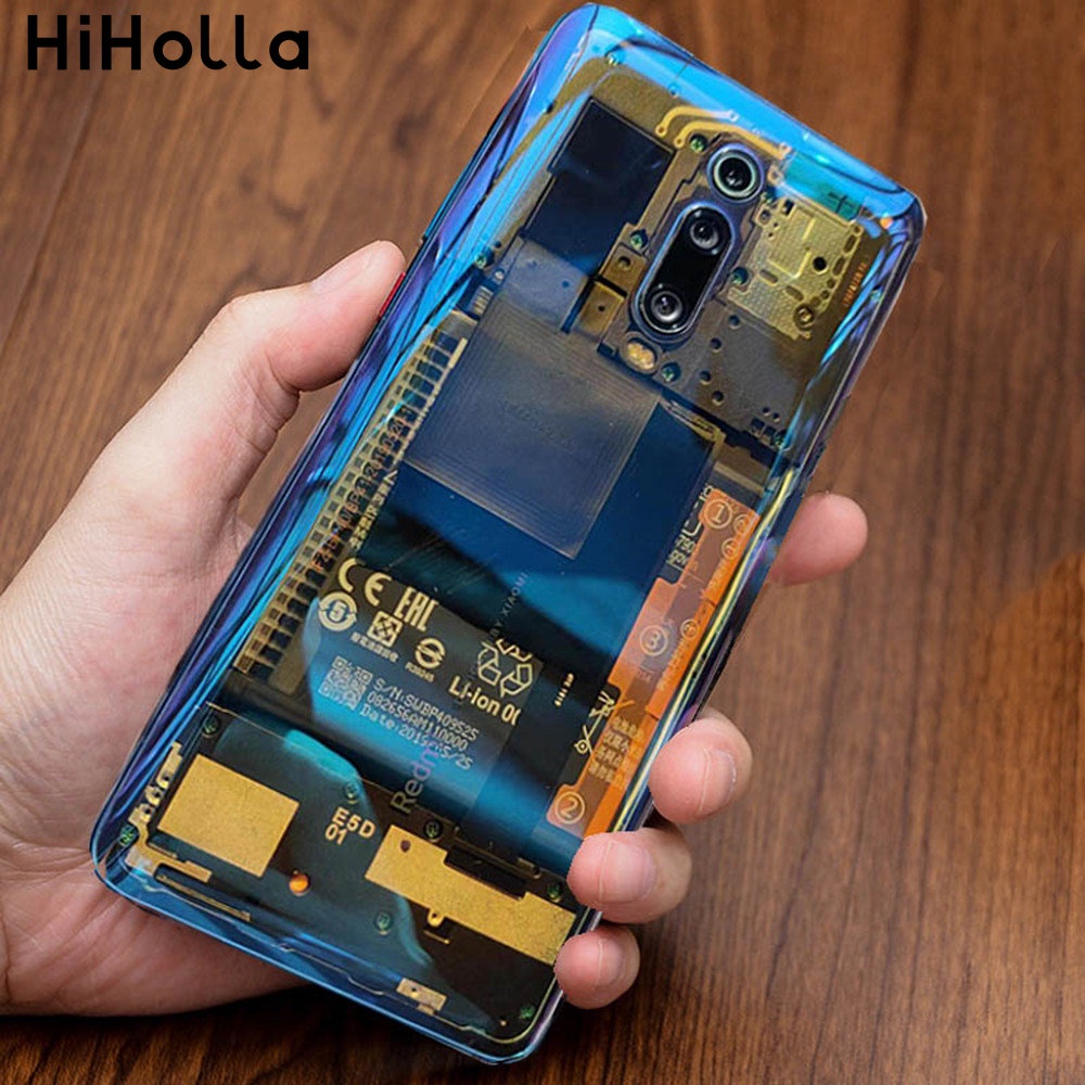 Ốp điện thoại Kính Trong Suốt Cho Xiaomi Redmi K20 Pro Mi 9T Pin Cửa ...