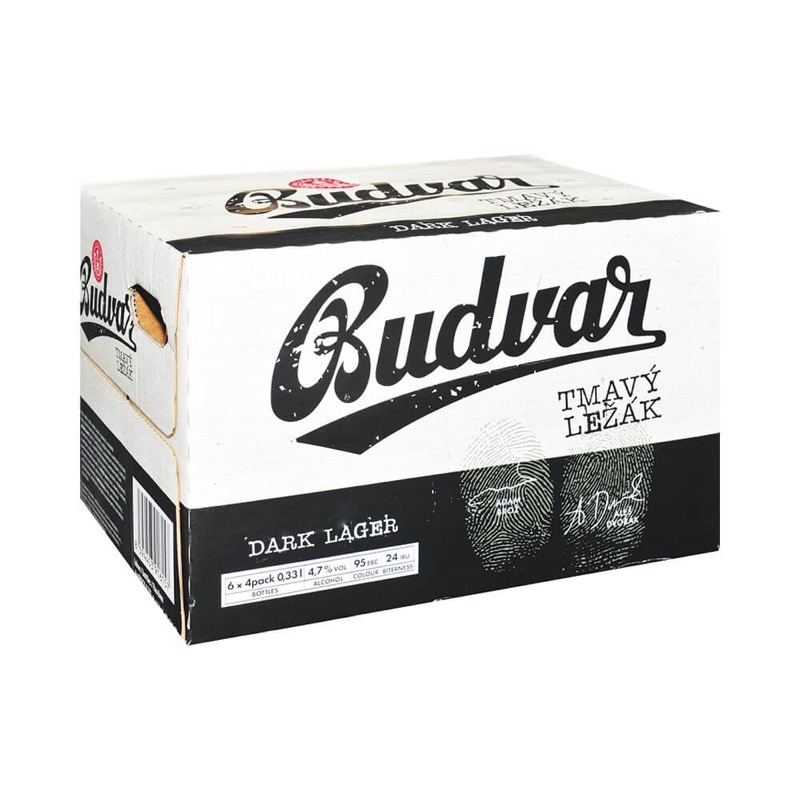 Bia Budweiser Budvar Dark - nhập khẩu Tiệp - 1 thùng 24 chai 330ml ...