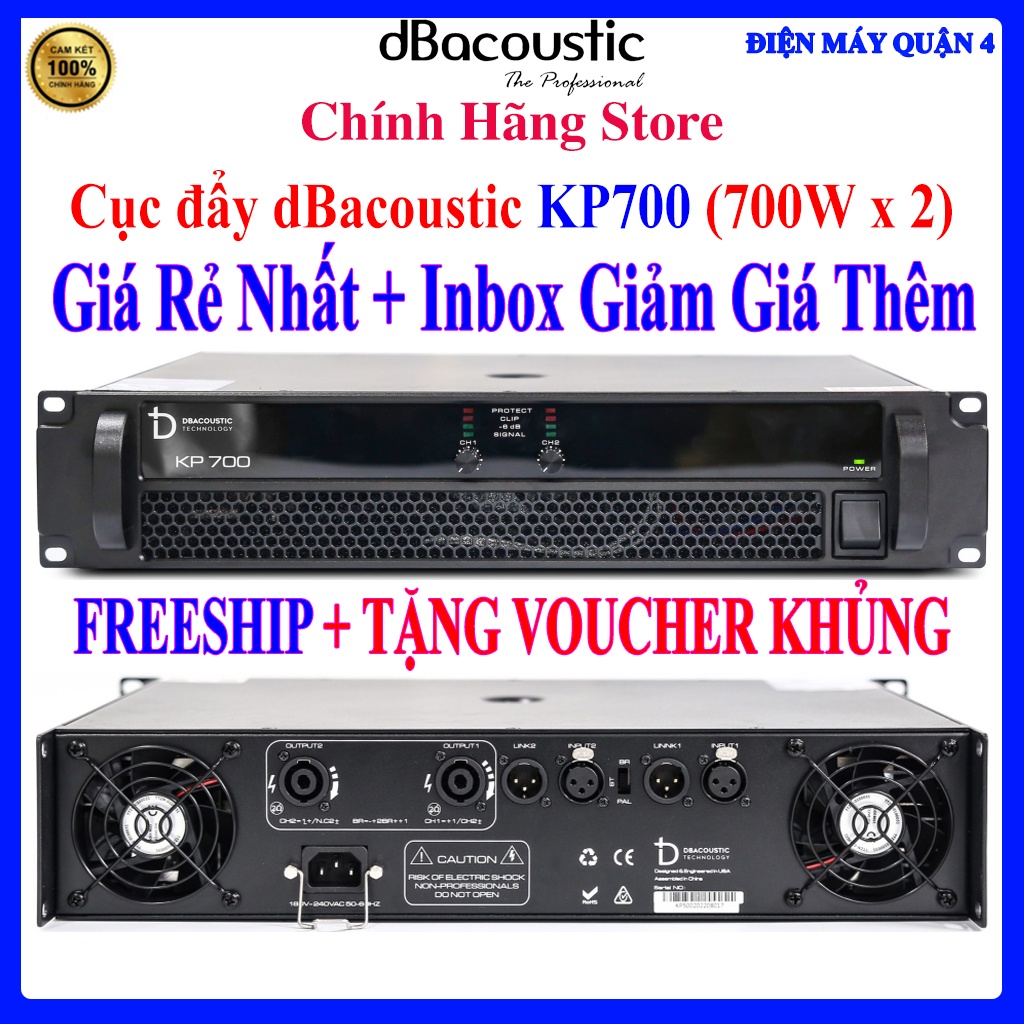 Đẩy công suất DB KP700, Hàng chính hãng | Shopee Việt Nam