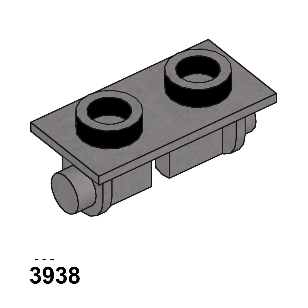 Combo 5 cái phụ kiện moc lego mã 3938 ( đen ) | Shopee Việt Nam