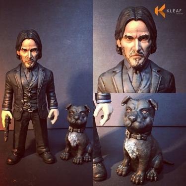 File in 3D John Wick Chibi | Shopee Việt Nam