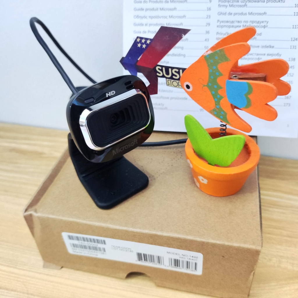 Webcam dùng cho máy tính , chính hãng Microsoft LifeCam HD-3000 Camera ...