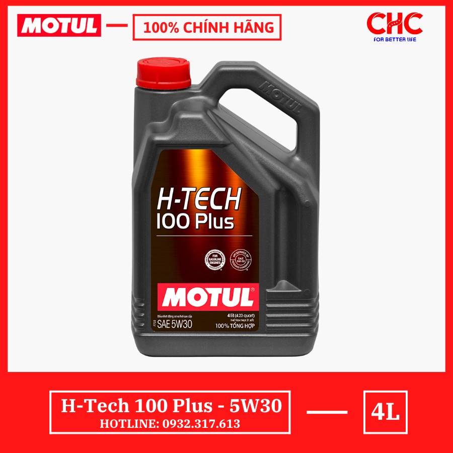 Dầu nhớt xe hơi MOTUL 5W30 H-Tech plus, xe Mercedes Benz, BMW, Audi, Toyota, Honda, Huyndai, Kia ...
