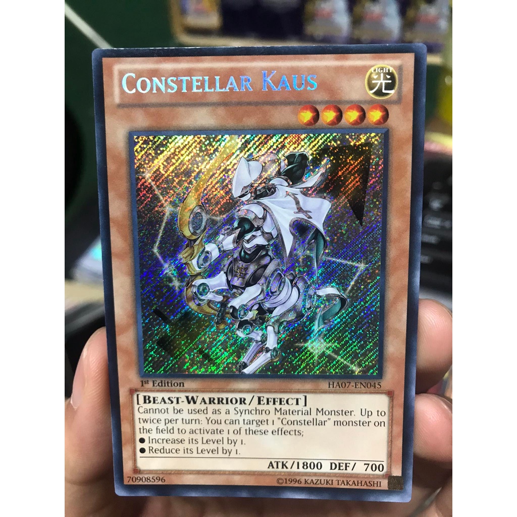[12112022]Thẻ bài Yugioh TCG chính hãng "Constellar Kaus" (HA07-EN045) | Shopee Việt Nam