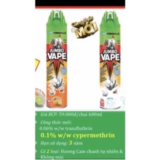 Xịt muỗi jumbo - Giá Tốt, Miễn Phí Vận Chuyển, Đủ Loại | Shopee Việt Nam