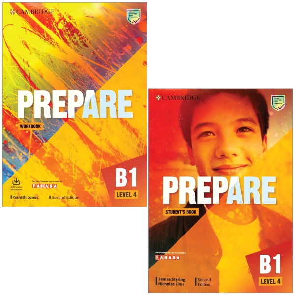 Combo Prepare B1 Level 4: Student's Book + Workbook With Audio Download | Shopee Việt Nam