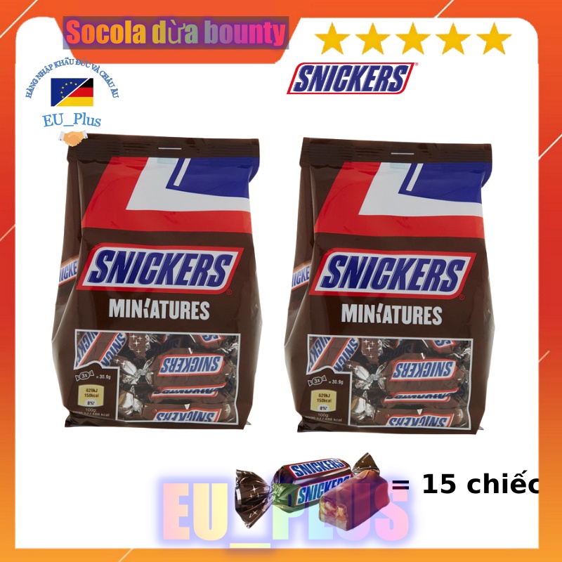 Kẹo SCL Snickers 220g - KẸO SOCOLA - ĐỨC | Shopee Việt Nam