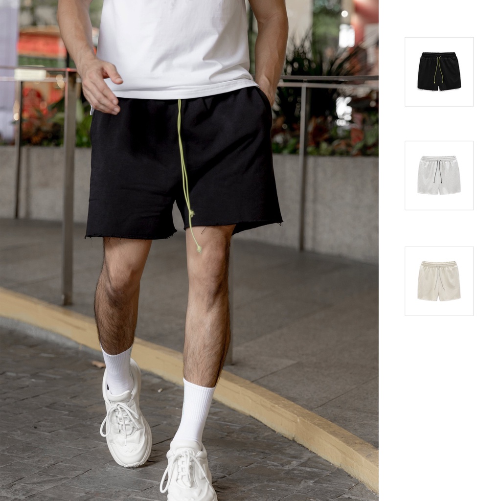Quần Short Nam Relax Active String, Chất Nỉ Chân Cua Thoải Mái ...