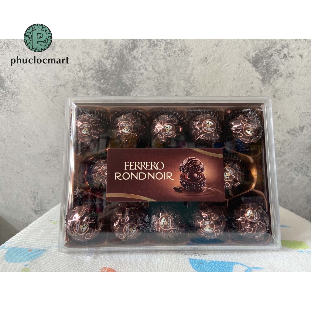[HÀNG ĐỨC] SOCOLA FERRERO RONDNOIR Trứ Danh Hộp 16 Viên - MiniMart Phuc ...