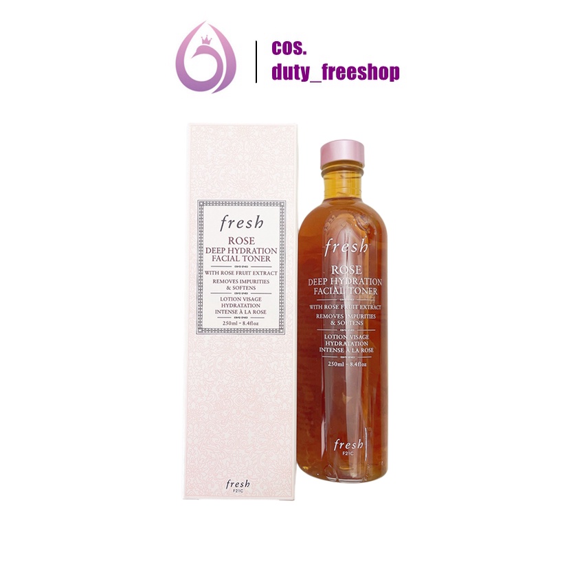Fresh toner nước hoa hồng Fresh Rose Deep Hyration Facial Toner 250ml ...