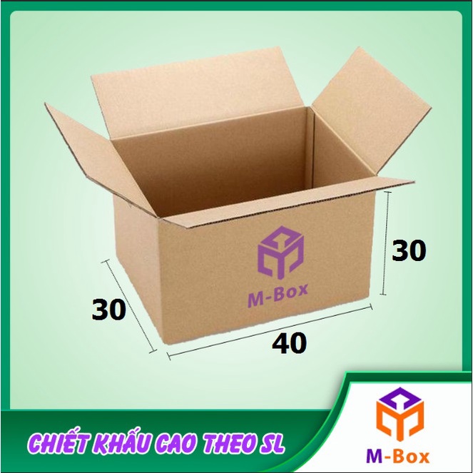 MB - 1 hộp carton 40x30x30 - Thùng carton đóng hàng giá rẻ | Shopee ...