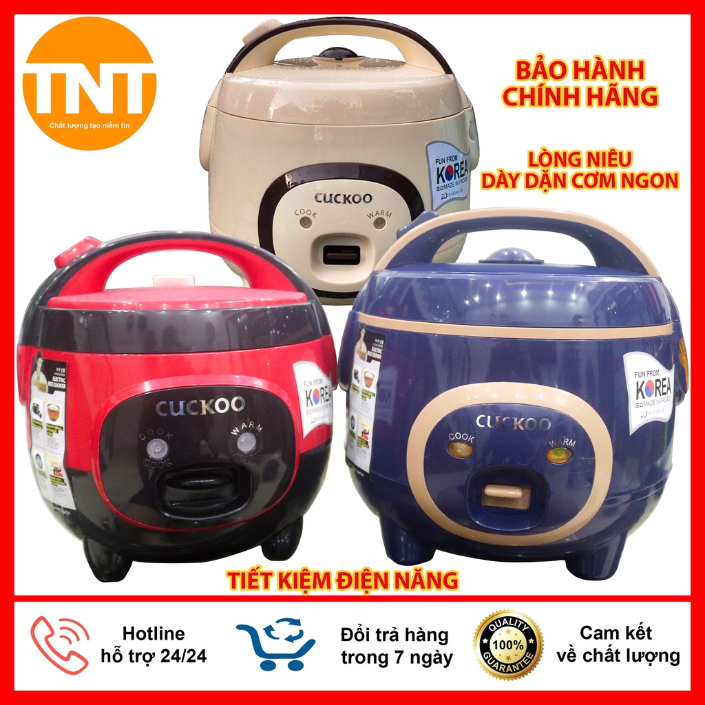 Nồi Cơm Điện Mini CUCKOO CR387 Dung Tích 1 Lít và 1.2 Lít Lòng Niêu Dày, Kiểu Dáng Hàn Quốc ...