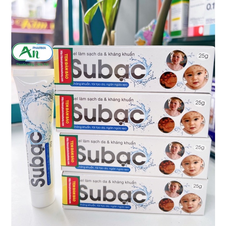 GEL SÁT KHUẨN SỞI , THỦY ĐẬU SU BẠC - TUÝP 25G | Shopee Việt Nam