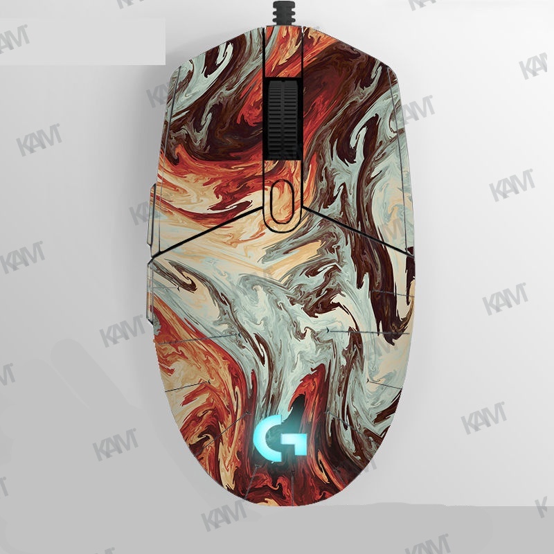 Kam For Logitech G304 mouse skin chống mồ hôi nhãn dán đàn hồi chống ...