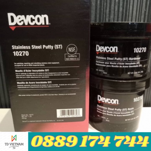 Keo Devcon 10270 Stainless Steel Putty 454g | Shopee Việt Nam