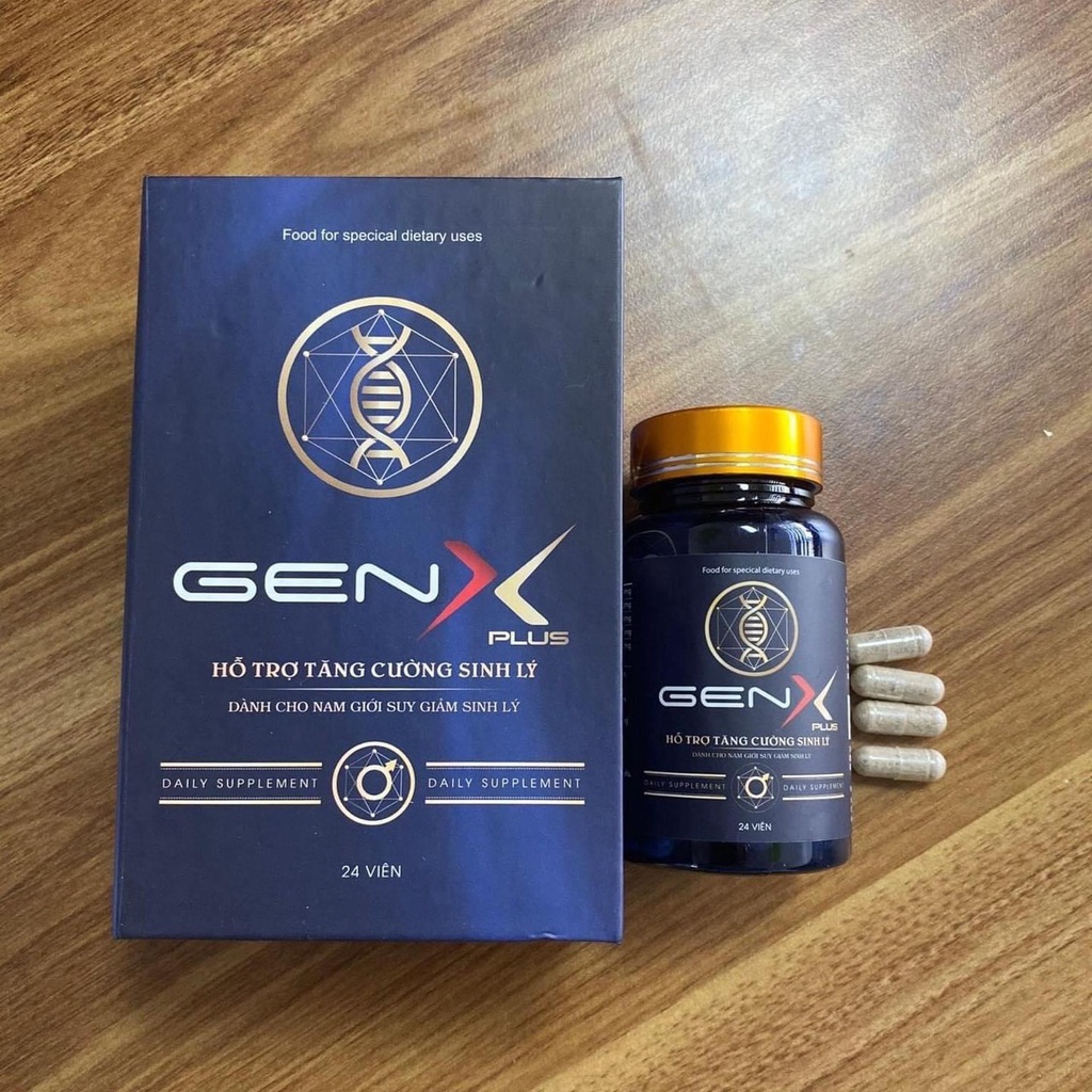 GEN X PLUS CHÍNH HÃNG (Hộp 24 Viên) | Shopee Việt Nam