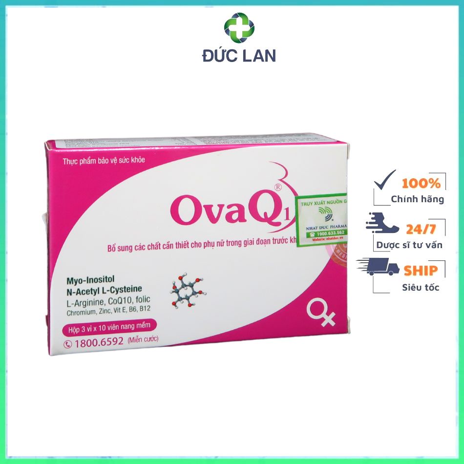 OVA Q1 BỔ SUNG DƯỠNG CHẤT CHO PHỤ NỮ TRƯỚC KHI CÓ THAI | Shopee Việt Nam