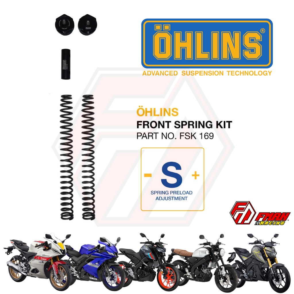 BỘ KÍT PHUỘC TRƯỚC OHLINS R15V4 - R15M - R15V3 - MT15 - XSR 155 ...
