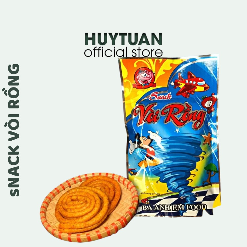 Snack vòi rồng cay cay - đậm đà hương vị tuổi thơ | Shopee Việt Nam