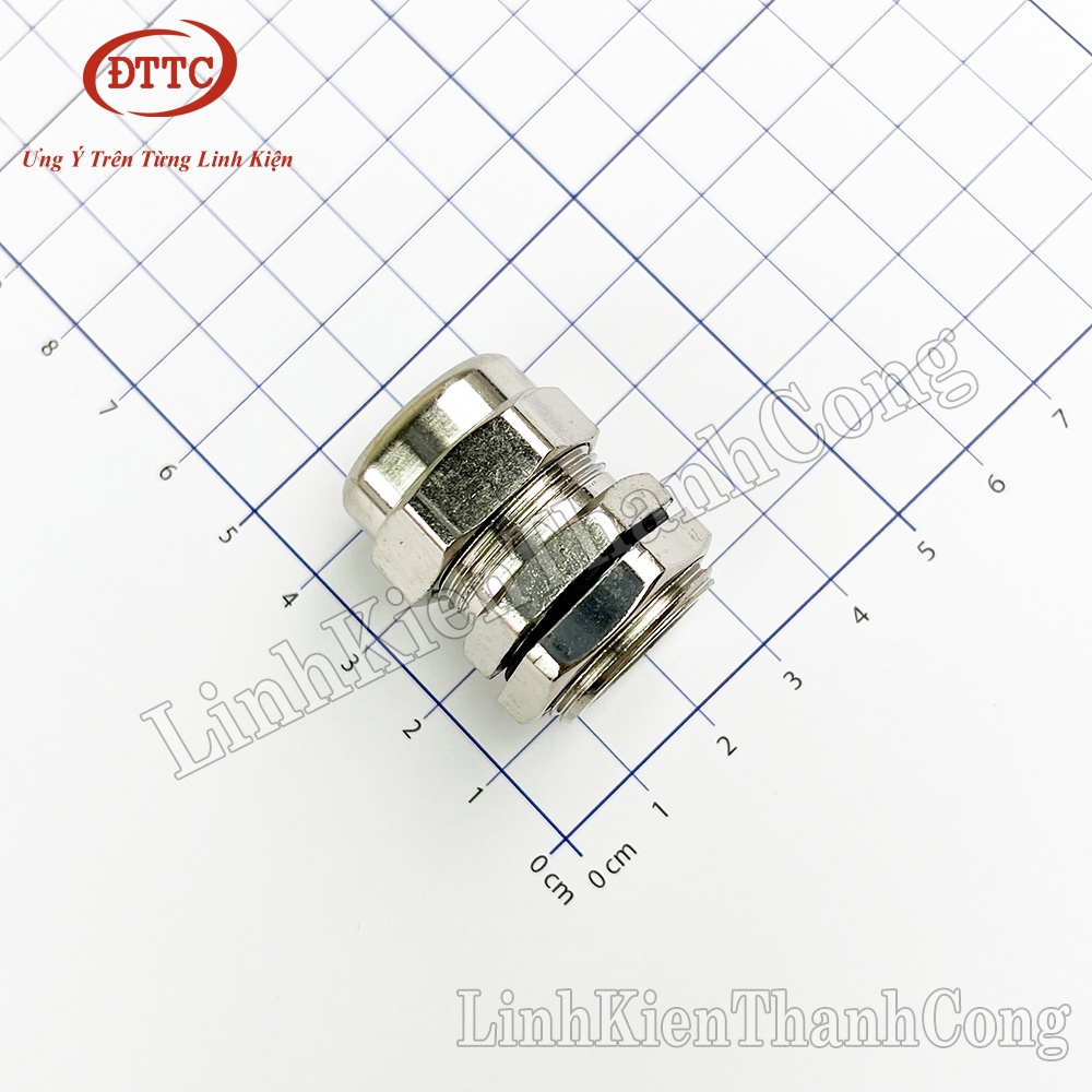 Ốc Siết Cáp Kim Loại PG7, PG9, PG11, PG13.5, PG16, PG19, PG21, PG25 ...