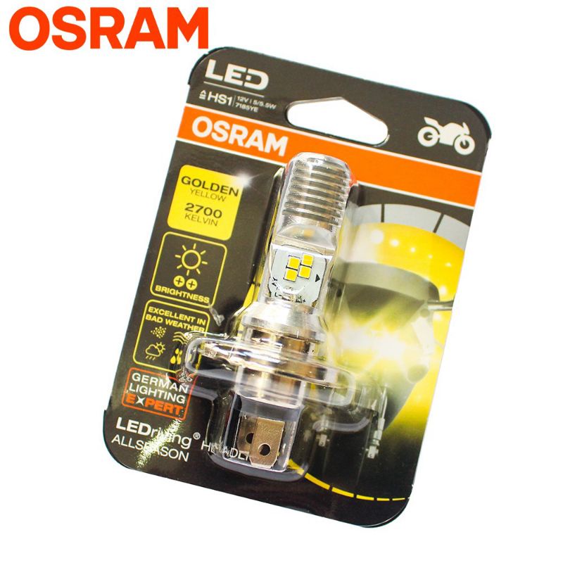 Bóng đèn LED OSRAM HS1 xe Air Blade, Wave RS tăng sáng, phá sương (7185YE) | Shopee Việt Nam