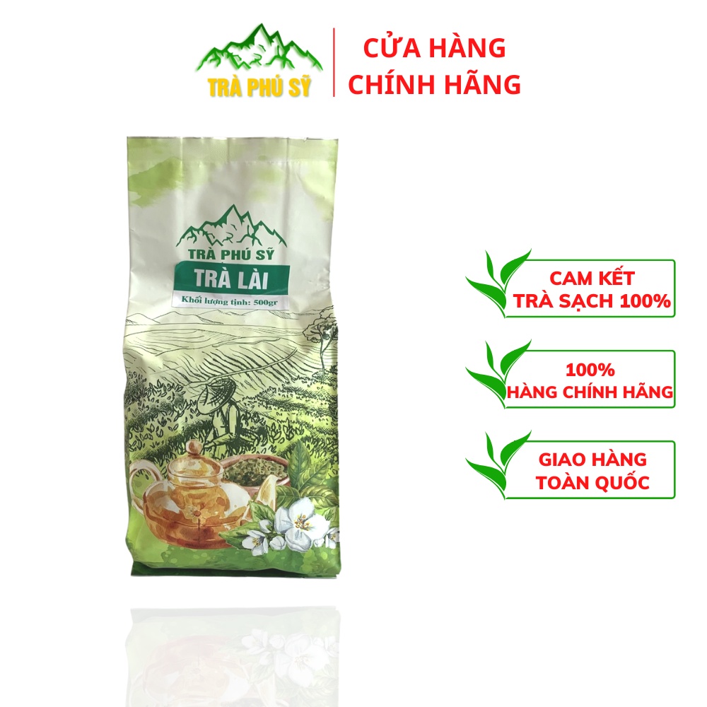 Trà Xanh Lài Tem Xanh (gói 500gr ) Trà Xanh Nhài Hương, Vị Thơm Đậm Mùi ...