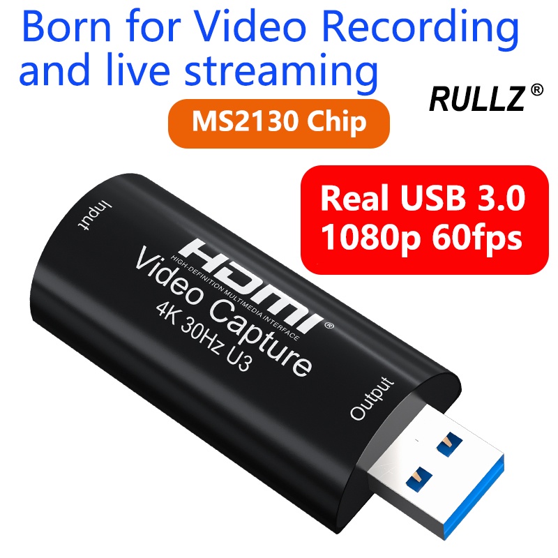Mini 4K Video Capture Card 1080P 60fps Full HD MS2130 Capture Card Game ...