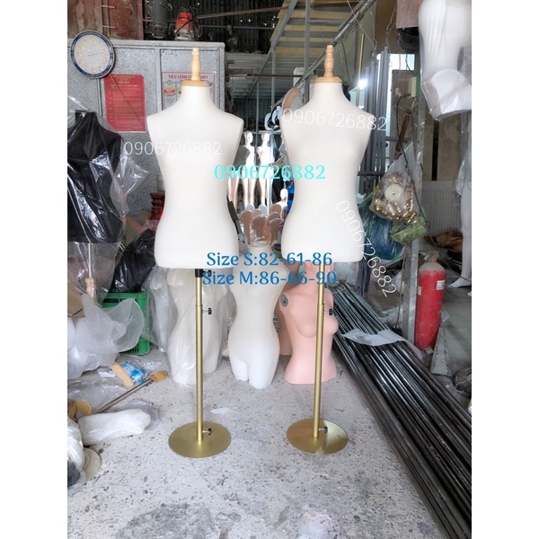 Manocanh nữ chân sắt vàng đồng(k đùi hình thật) | Shopee Việt Nam