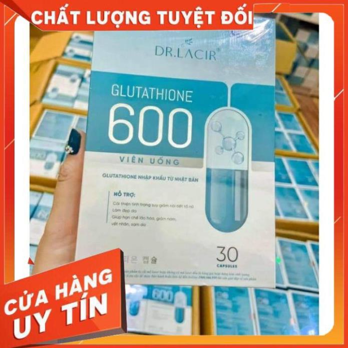 VIÊN UỐNG NÁM TRẮNG DA GLUTATHIONE 600 Dr Lacir | Shopee Việt Nam