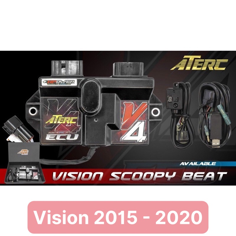 ECU LẬP TRÌNH ATE V4 XE VISION / BEAT 110 / SCOPPY / VARIO / CLICK 125 ...