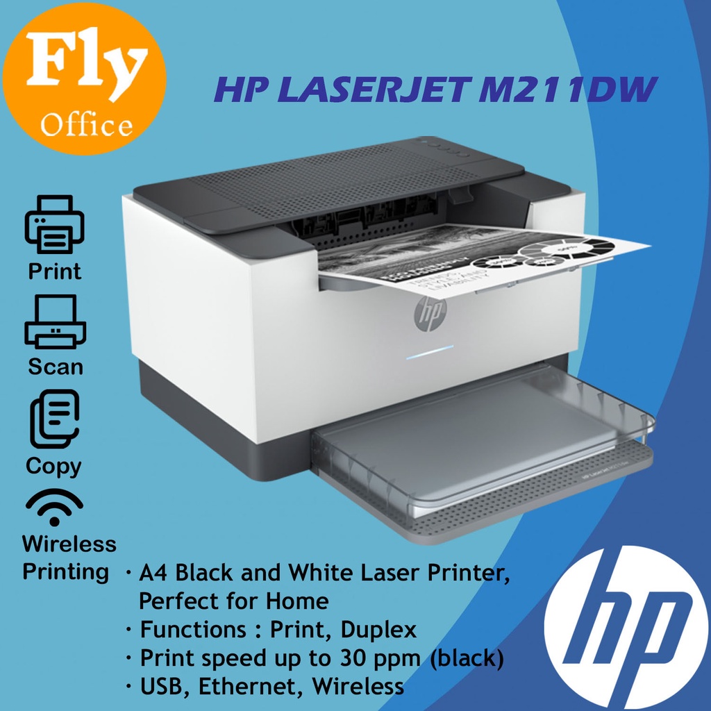 MÁY IN HP LASERJET M211DW, hàng chính hãng | Shopee Việt Nam