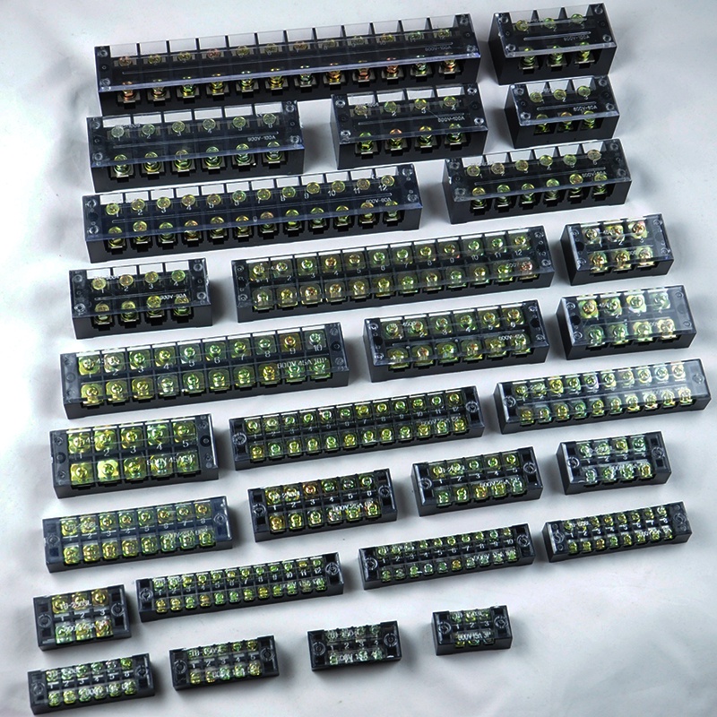 Cấu đấu dây - Domino - Terminal dòng điện 15A - 25A, số pha 3P - 12P | Shopee Việt Nam