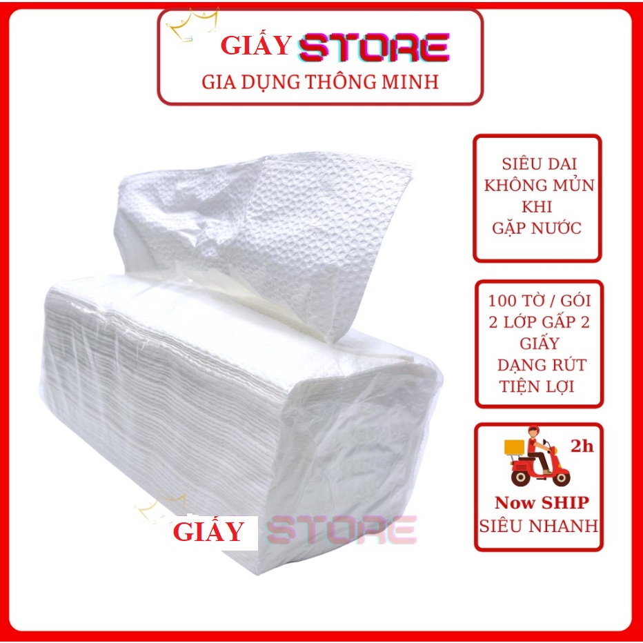 Khăn giấy lau tay Caro 20x22cm | Shopee Việt Nam